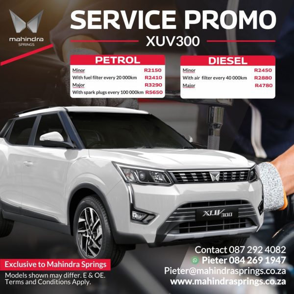 Book Your Mahindra Vehicle Service | Mahindra Springs