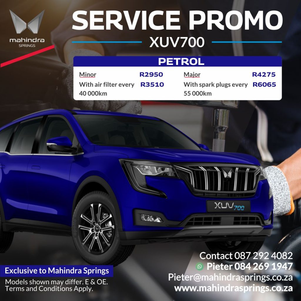 Book Your Mahindra Vehicle Service | Mahindra Springs